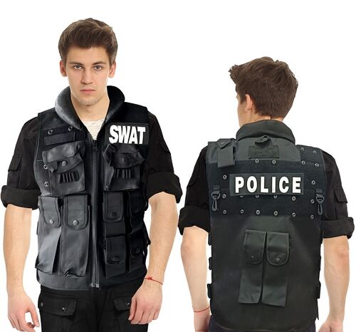 SWAT/POLICE VEST ADULT UNISEX 2 SIZES - PARTILICIOUS